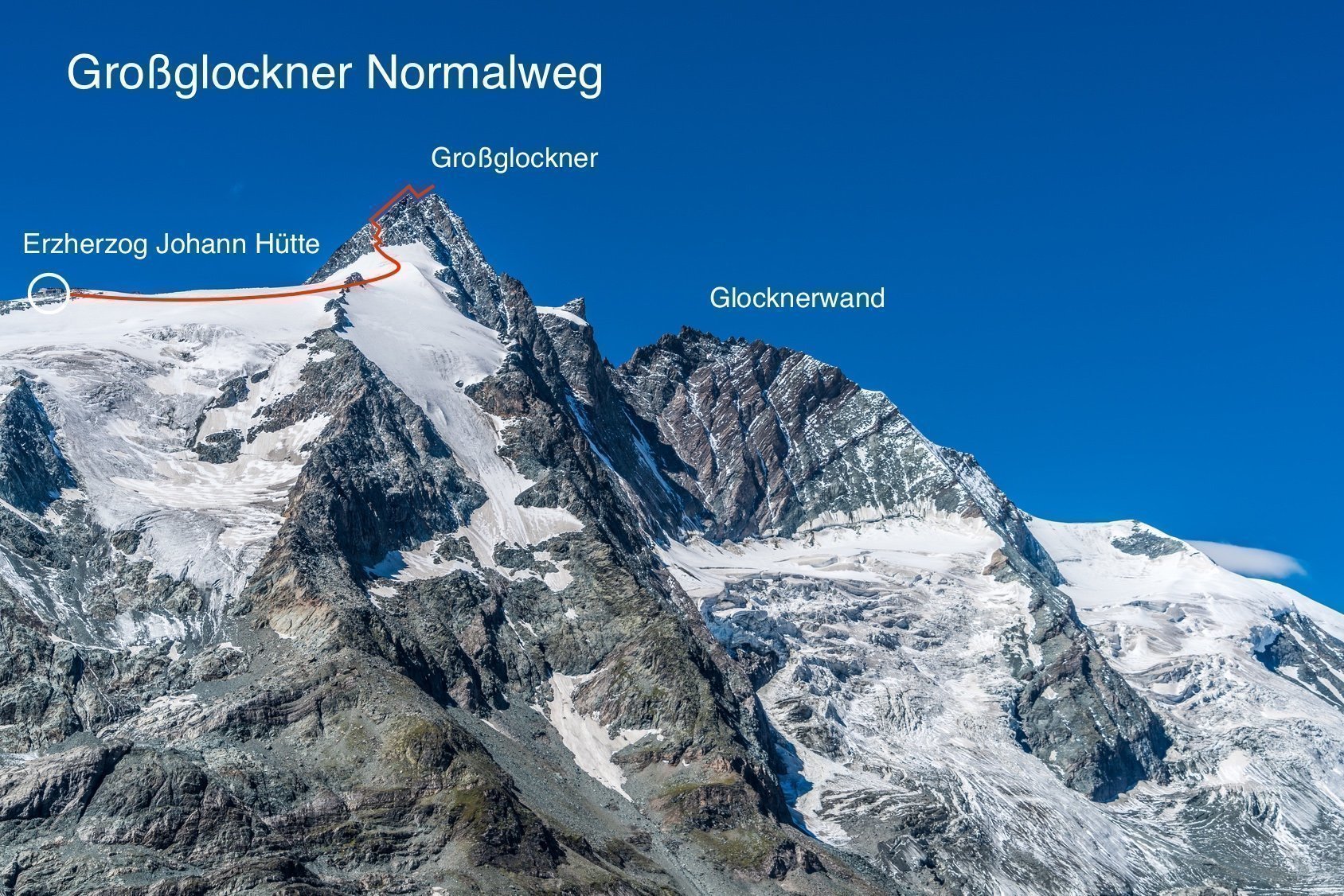 Großglockner Besteigung 3798m Normalweg | Paul Sodamin